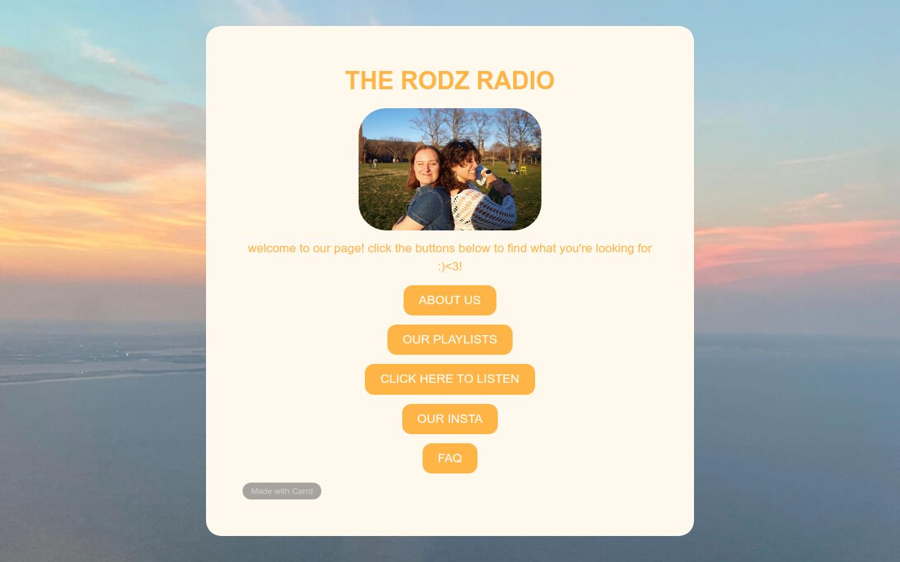 THE RODZ RADIO